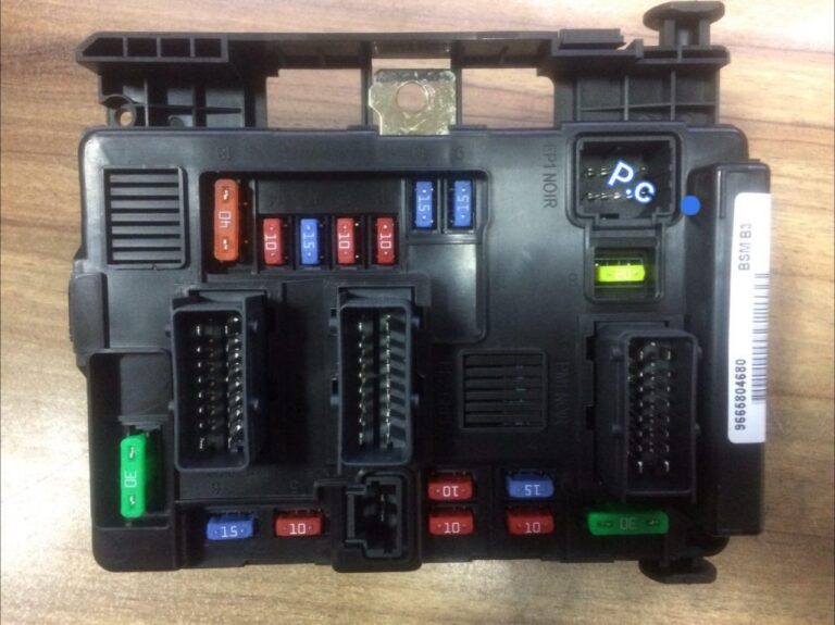 رله های جعبه فیوز BM34 پژو ۲۰۶ | کار نود